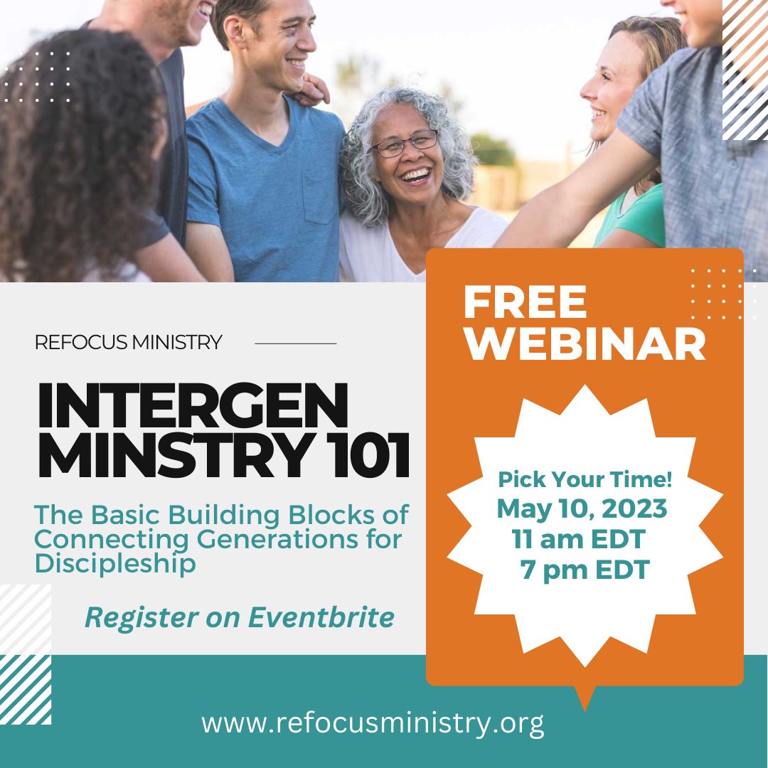 Four Touchpoints for Connecting Generations - Refocus Ministry