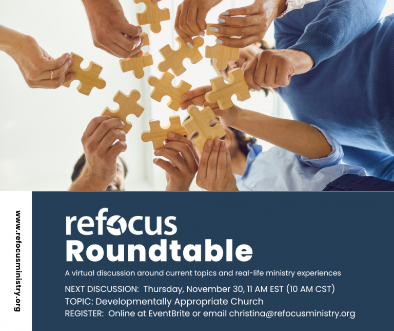 It Starts with Connection - Refocus Ministry
